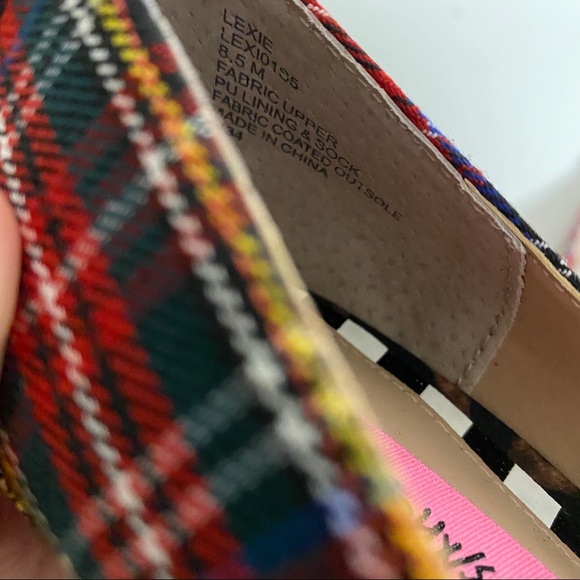 Betsey Johnson | Shoes | Betsy Johnson Lexi Brand New Plaid Pumps Size ...